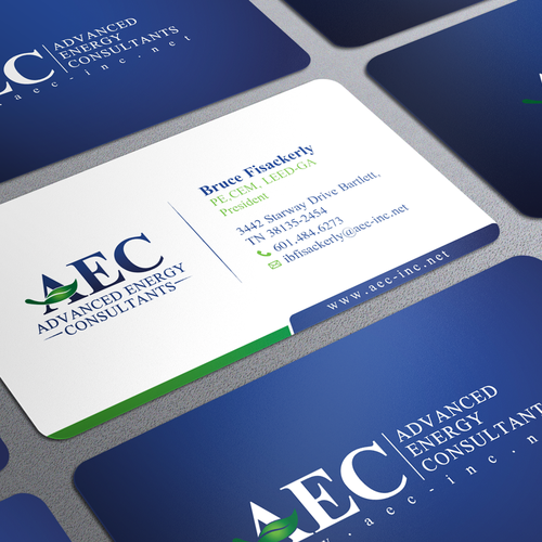 Designs | AEC Business Card | Business card contest