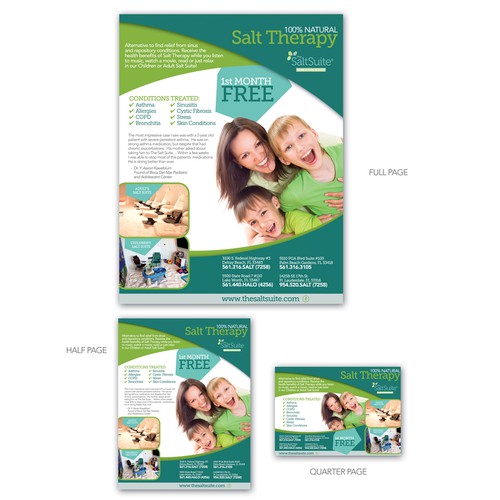 Dynamic Print ADs Needed for Wellness Franchise | Postcard, flyer or ...
