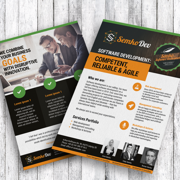 Design an attention-grabbing flyer for invoiced.com | Kaart, flyer, of ...