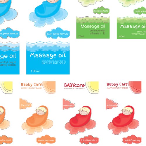 Packaging Design for Premium baby care products | Product packaging contest