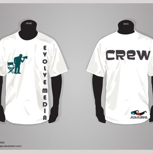 DESIGN OUR FILM CREW T-SHIRT | T-shirt contest