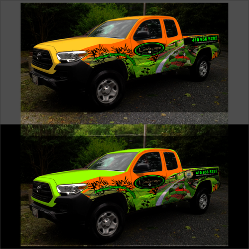 Bright, Clean, Elegant Wrap for an established Landscape Design/Build ...