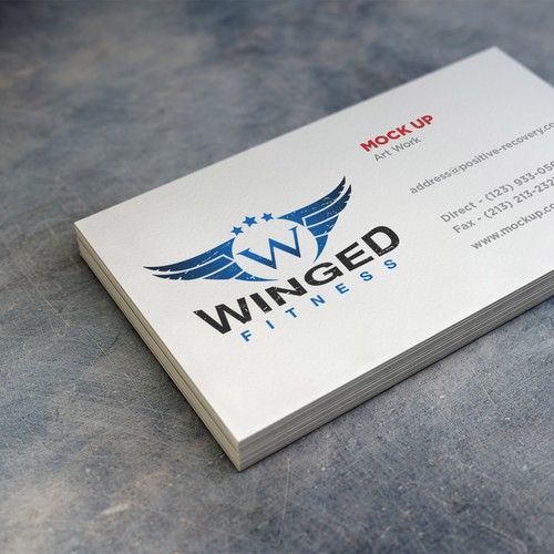 Designs | Create a Wing-focused illustration for Winged Fitness | Logo ...