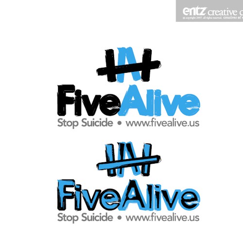 LOGO: Five Alive! Teen Suicide Prevention Awareness Campaign | Logo ...