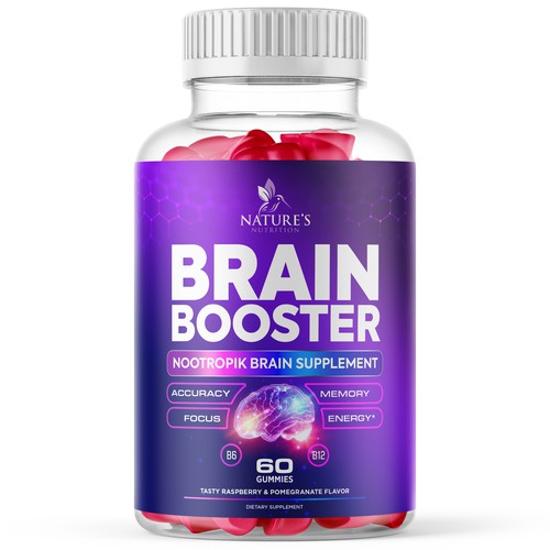 Designs | Brain Booster Supplement Design Needed for Nature's Nutrition ...