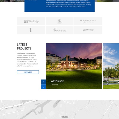 Designs | Real Estate Development Website Refresh | Web page design contest