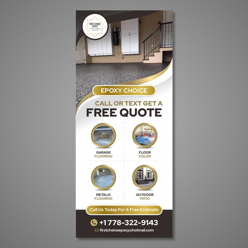 Designs | First Choice Epoxy business Flyer | Postcard, flyer or print ...