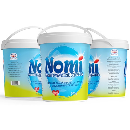 Design an attractive eye-catching label for Nomi Detergent! | Product ...