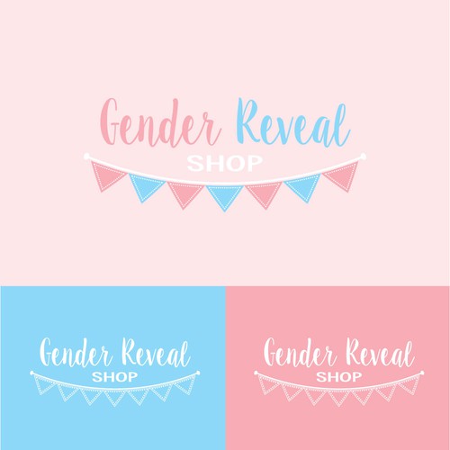 Gender Reveal Website Needs a Hip, Fun Logo! | Logo design contest