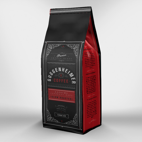 Create An Awesome Coffee Packaging Vintage Design for GUGGENHEIMER C o ...