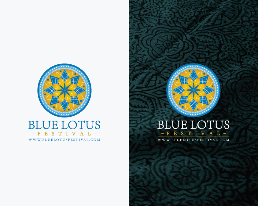 Create the 1st ever logo for the "Blue Lotus Festival" | Logo design ...