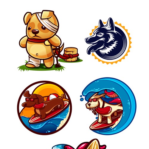 Create a fun logo to represent a dog psychologist/ dog trainer's ...