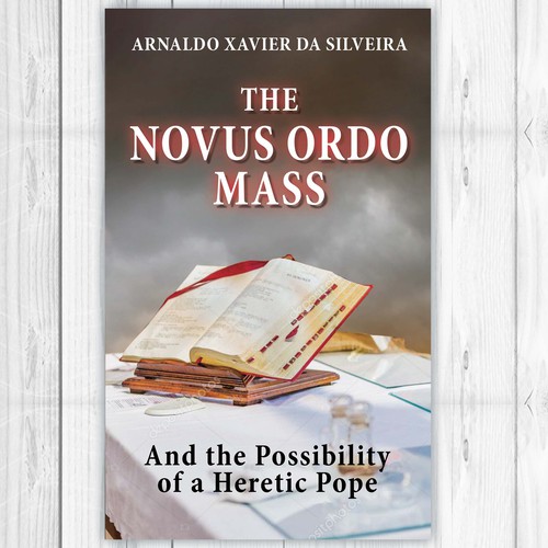 Catholic mass book cover | Book cover contest | 99designs