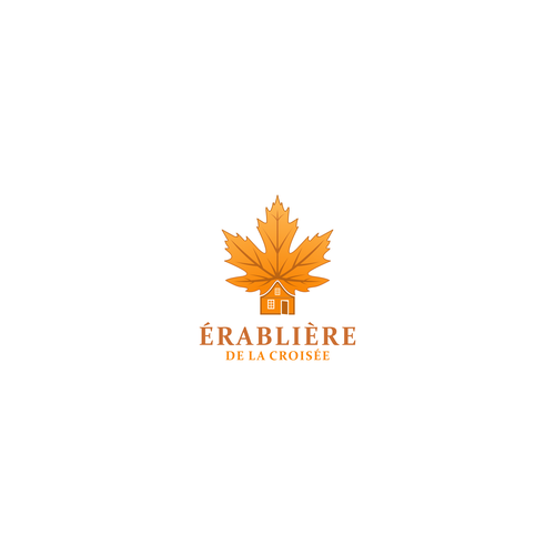 Érablière de la croisée, entreprise familiale du Québec | Logo design ...