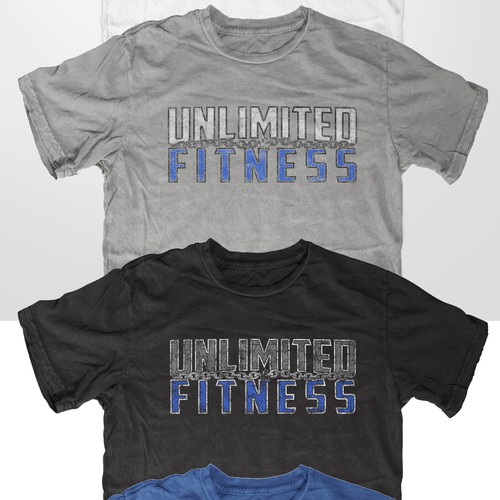 Designs | Distressed shirt design for fitness club | T-shirt contest