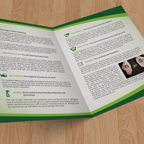 Eco-friendly Office Cleaning $$$ | Brochure contest