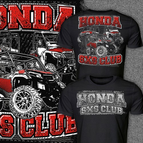 Off-Road T-Shirt for the Honda SxS Club! | T-shirt contest