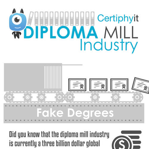 Designs | Degree Verification Infographic / Format: 8.5"x11" single or ...
