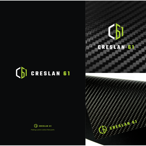Carbon fiber logo for Creslan 61 | Logo design contest