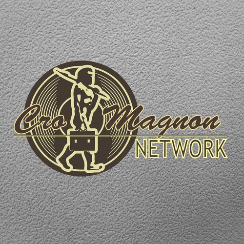 Create a Cro-Magnon themed logo for an independent music label | Logo ...