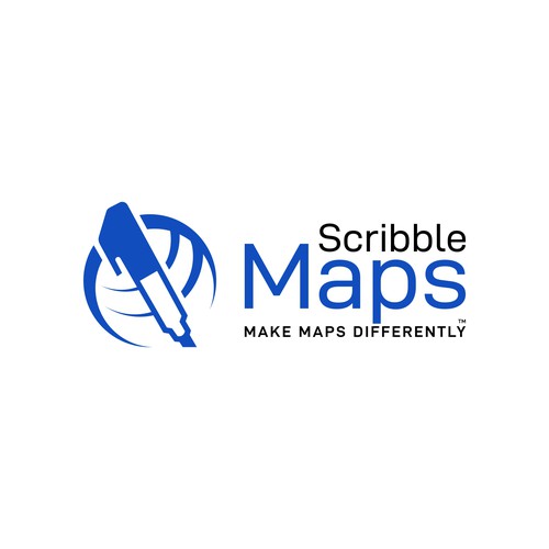 Designs | Scribble Maps Logo Refresh/Redesign | Logo design contest