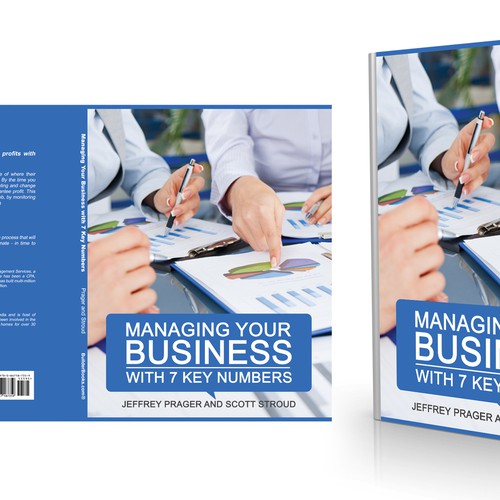 Create a dynamic book cover for financial management publication | Book ...