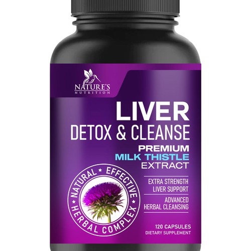 Designs | Natural Liver Detox & Cleanse Design Needed for Nature's ...