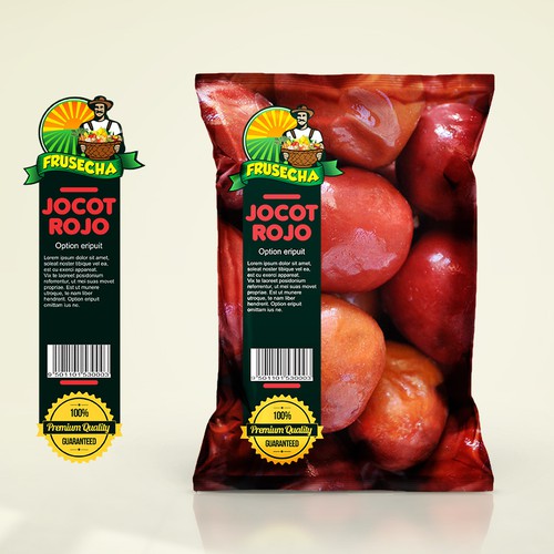 FROZEN FRUIT PACKAGE DESIGN | Product packaging contest