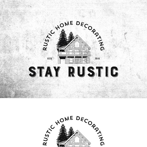 Create a vintage/rustic looking logo for Stay Rustic | Logo design contest