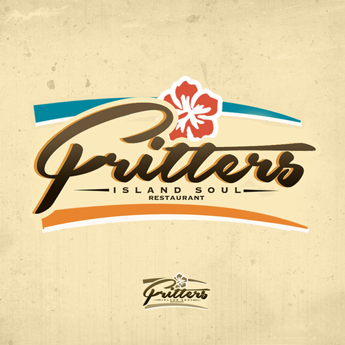 fritters island soul restaurant needs a new logo | Logo design contest
