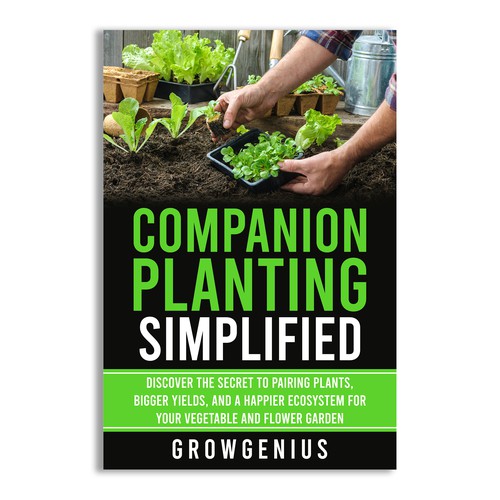 Designs | Companion planting book cover that grabs attention and ...