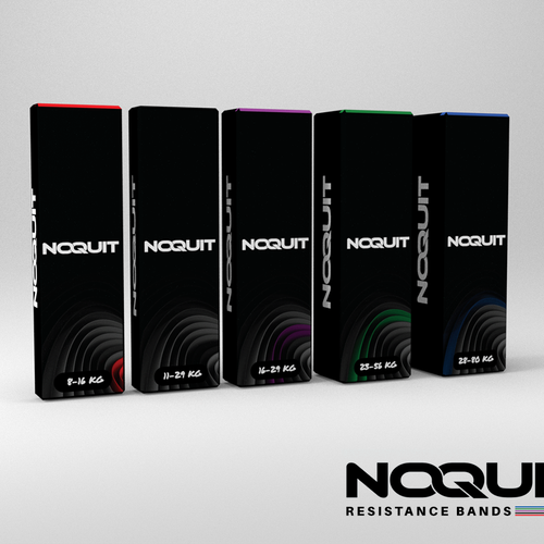 Packaging Design: Resistance Bands | Product packaging contest