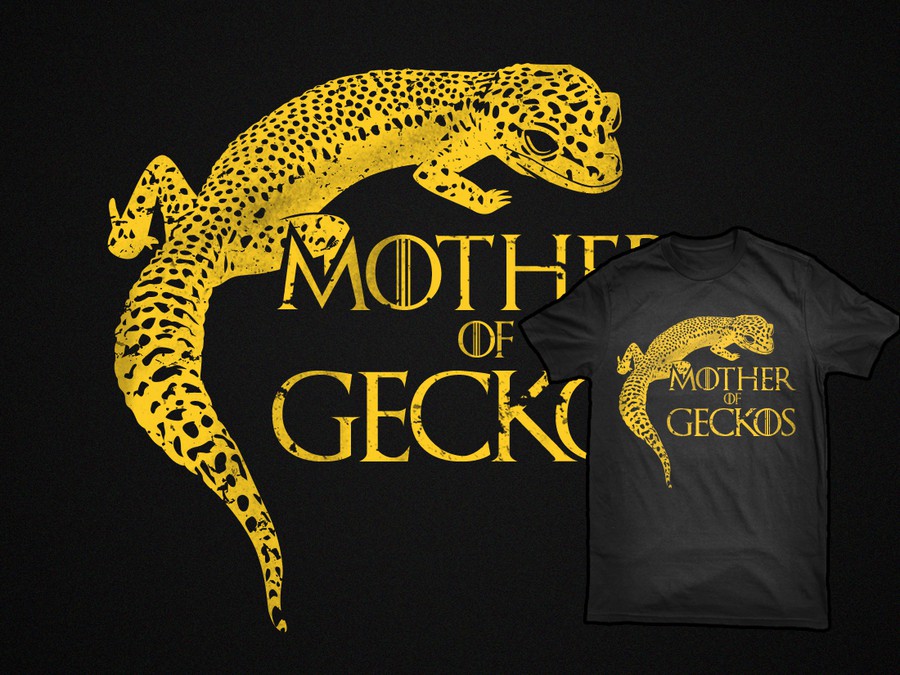 Game of Thrones style Leopard Gecko Sigil | T-shirt contest
