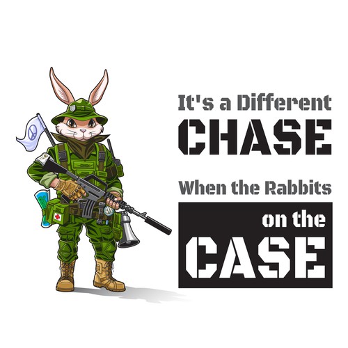 Designs | The Rabbits Got the Gun! Mascot/Caricature - Help us fight ...