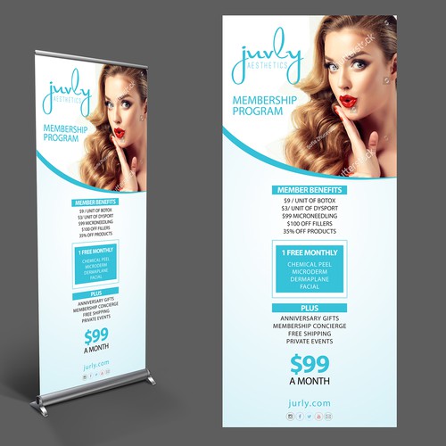 Fashion Membership Shop Banner | Signage contest