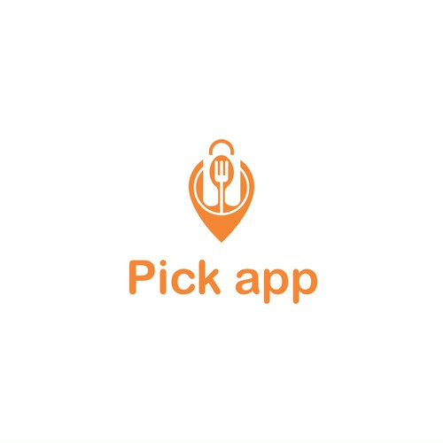 Pick App needs a logo so that the food gets picked up | Logo design contest