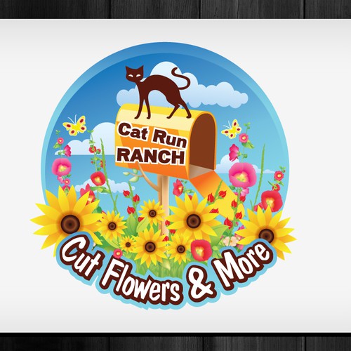 my flower farm logo | Logo design contest