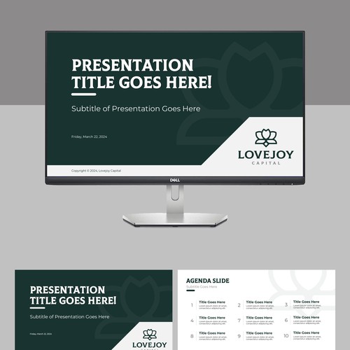 Inspiring PowerPoint template Contests - 99designs