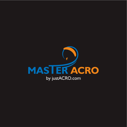 MASTER ACRO - logo for tutorial aerobatics paragliding project | Logo ...