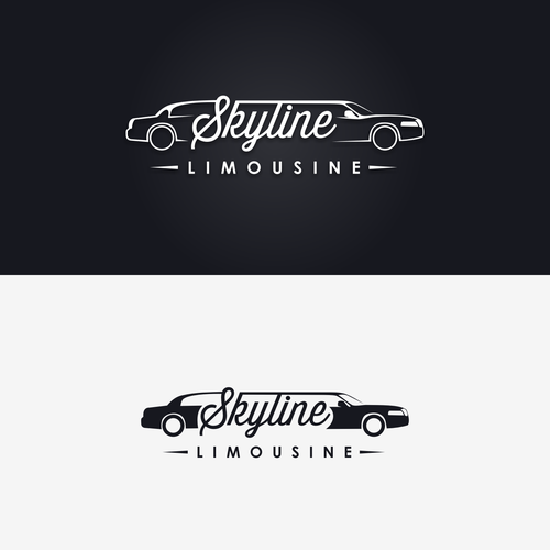 Make an elegant sophisticated illustration for Skyline Limousine | Logo ...