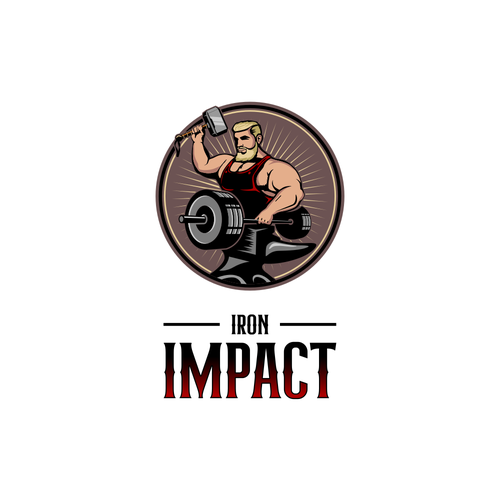 Designs | Forged Iron like Logo for an online strength & powerlifting ...