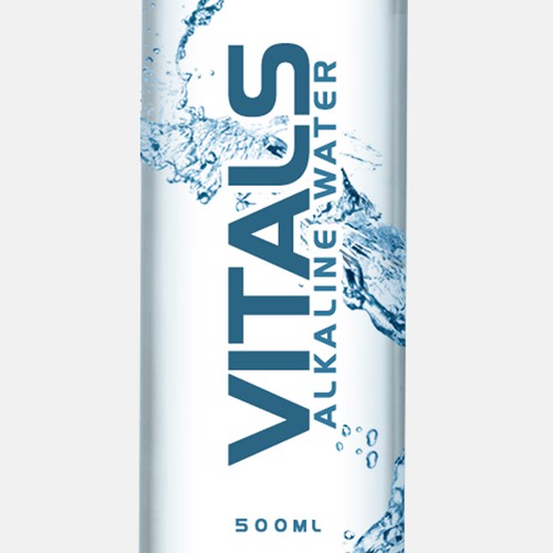 Designs | Modern, Luxe and Fun Product Label for Alkaline Water Brand ...