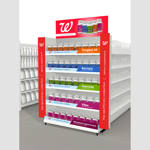 Designs | Urgent:48 hr contest. - Design a retail aisle endcap ...