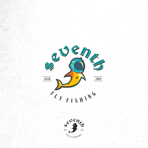 An imaginative fly fishing logo | Logo & hosted website contest