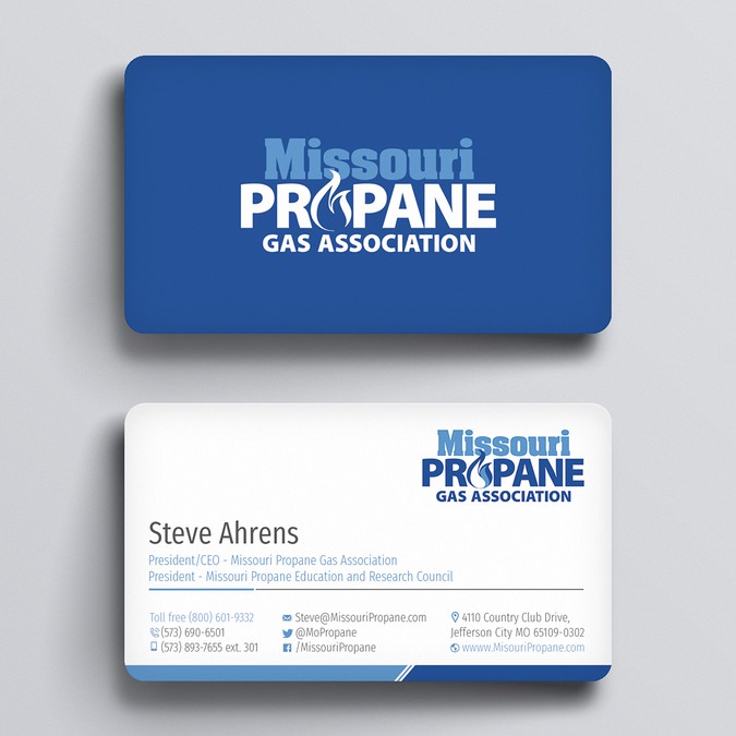 Missouri Propane business card | Business card contest