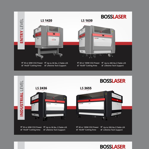 Design 4x8' Laser Machine Banners | Poster contest