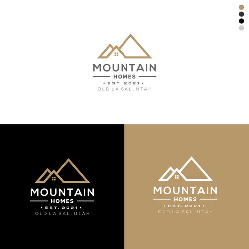 Designs | Mountain Homes Exclusive Subdivision | Logo design contest