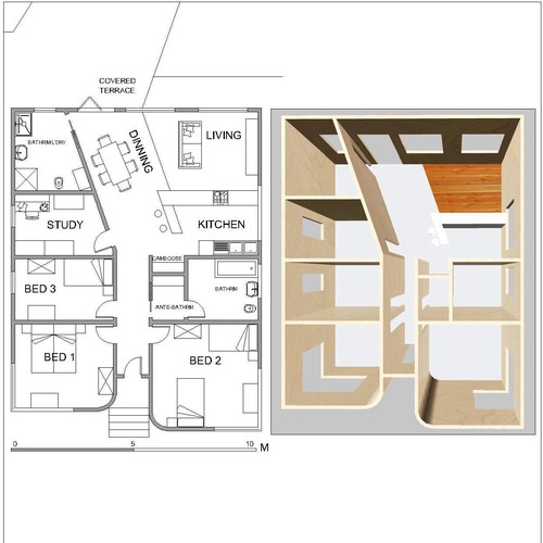 Create 3D Floor Plan from existing plans with alternative layout ...