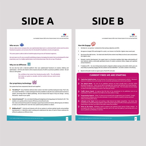 digital agency executive summary | Poster contest