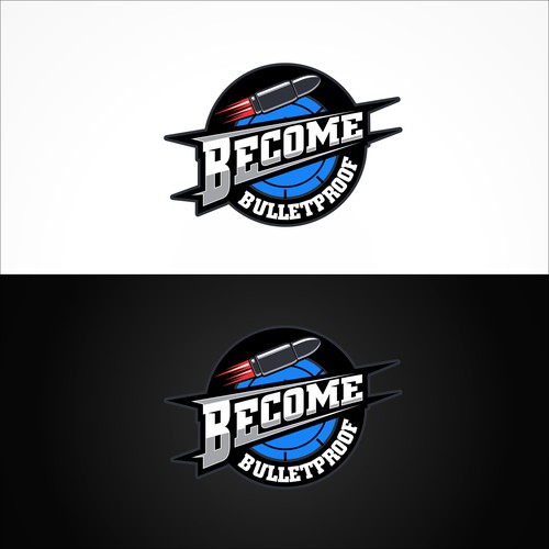 Hard hitting logo to make men feel bulletproof | Logo design contest